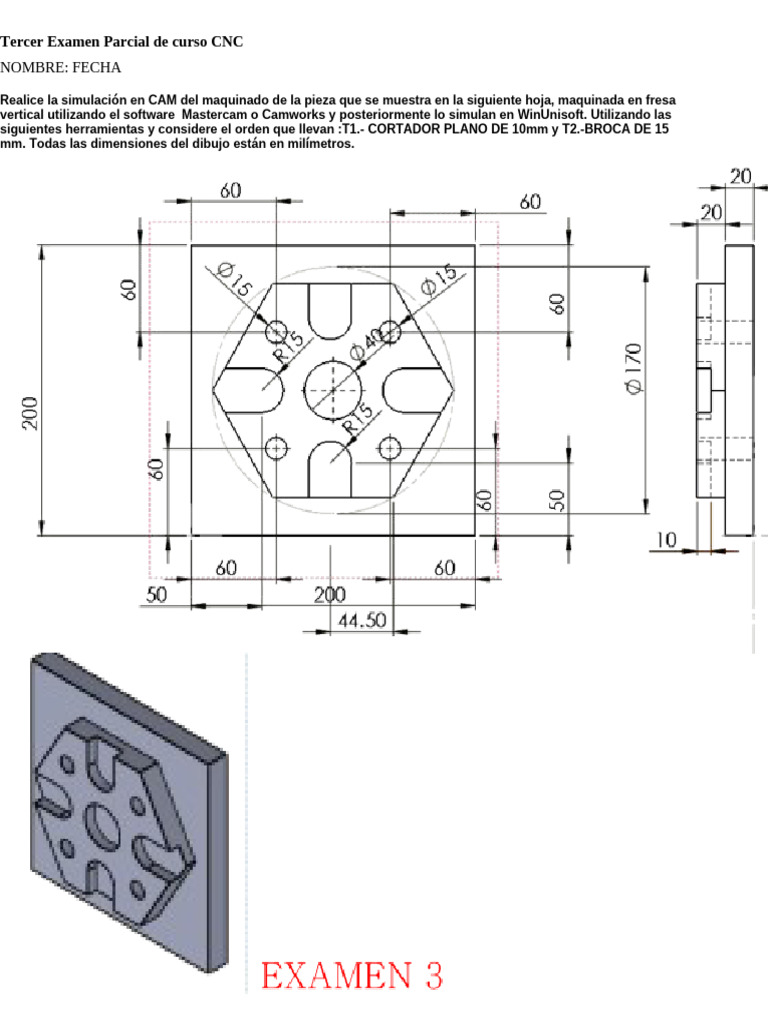 Examen de CNC | PDF