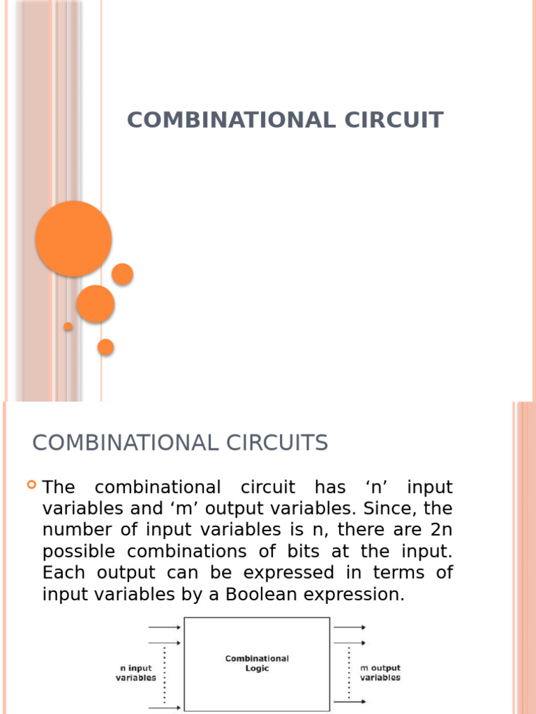 Combinational Circuit | PDF | Subtraction | Electrical Circuits