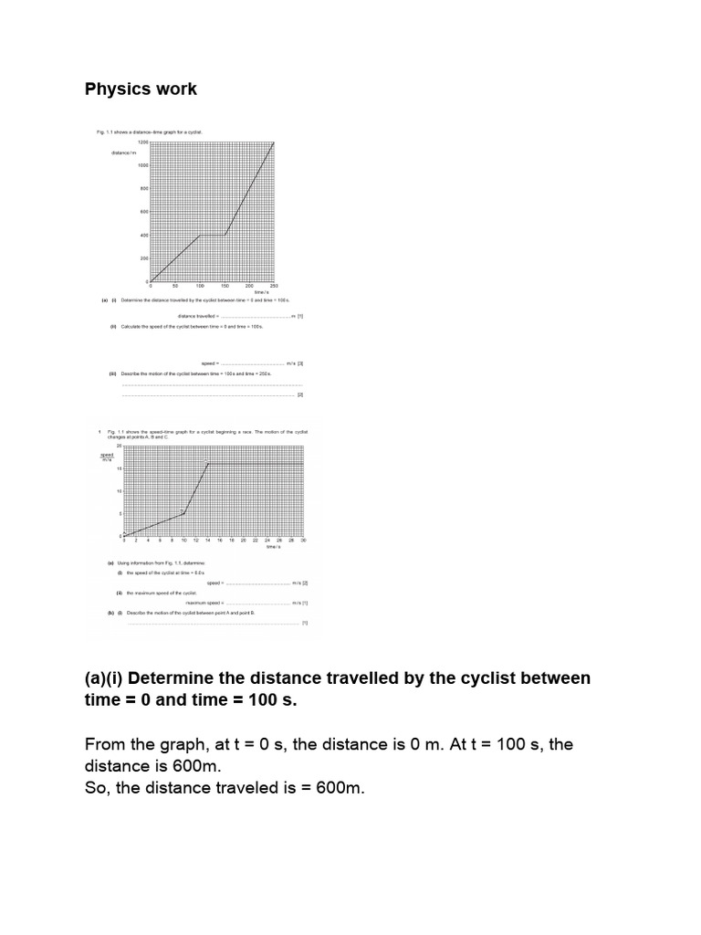 Physics Work | PDF