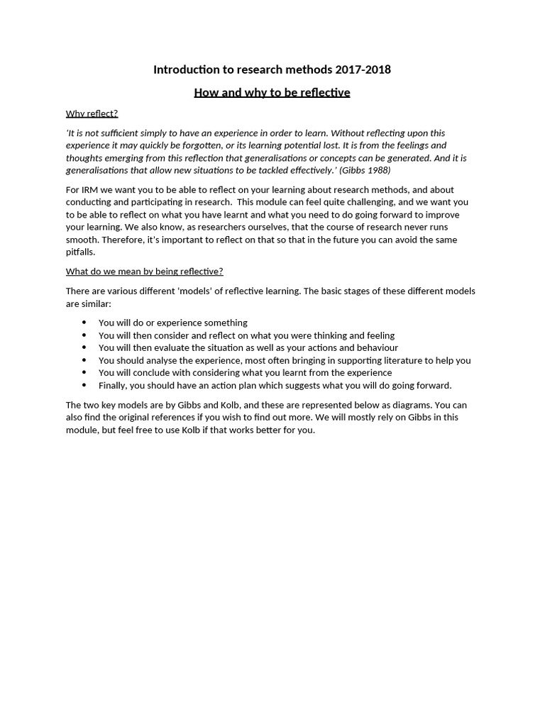 An Introduction To Reflective Models | PDF