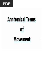 Movement (Anatomical Terms) | PDF | Anatomical Terms Of Motion ...