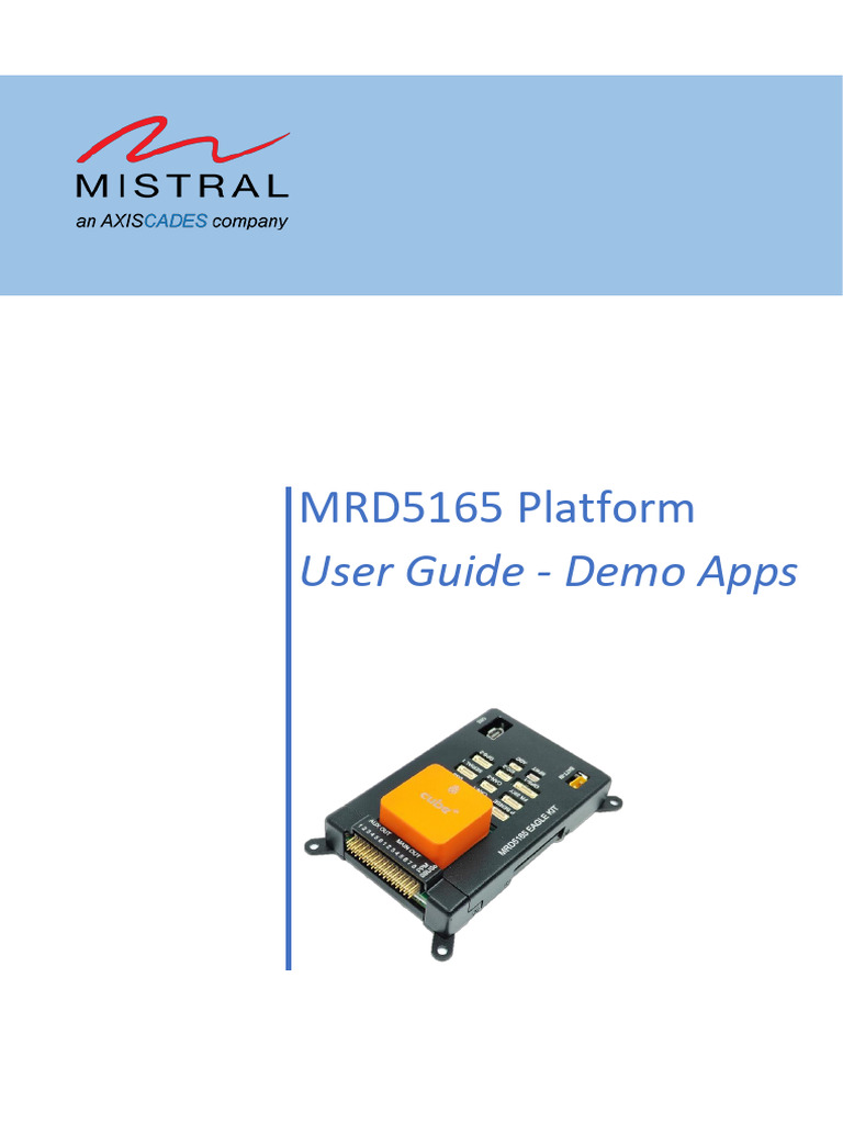 Ms Mrd5165 Platform User Guide Apps | PDF | Computer Network ...