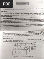 AC Sonometer Experiment | PDF | Resonance | Alternating Current