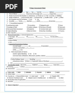 Six Minute Walk Test Worksheet | PDF | Wellness