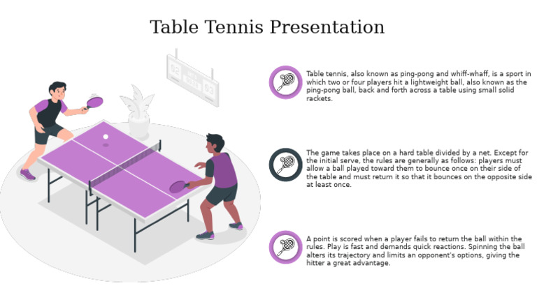 87652-Table Tennis Presentation | PDF | Sports & Recreation