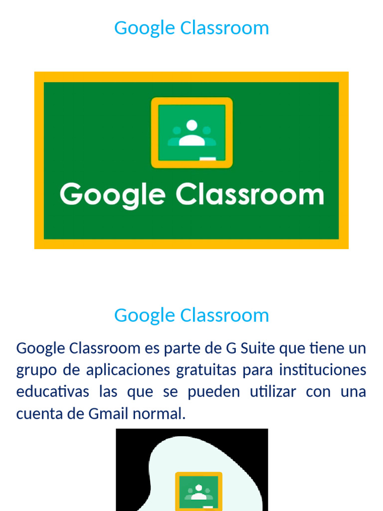 Google Class Room | PDF | Informática