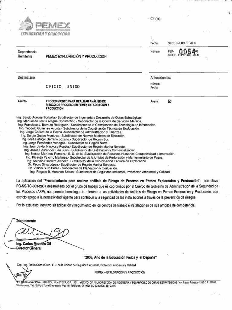 PG SS TC 003 2007 Procedimiento para Realizar AR | PDF