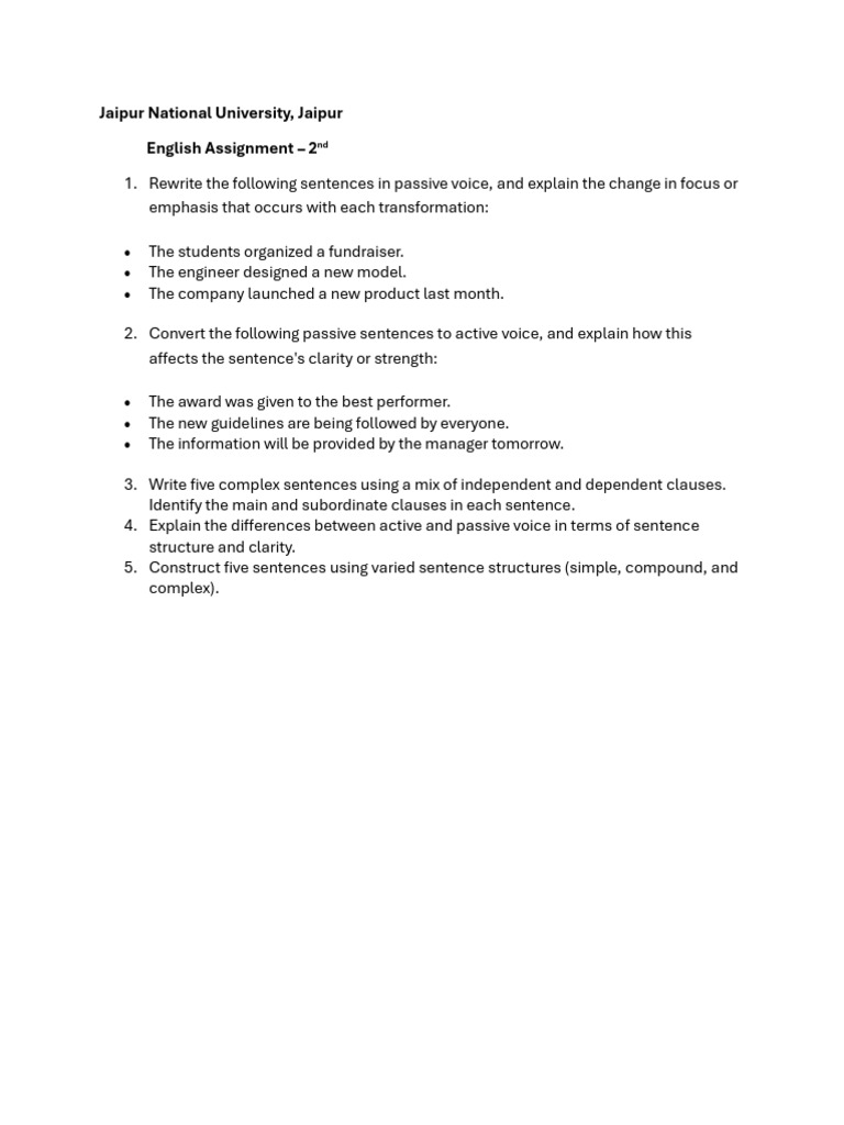 Eng Assignment 2... | PDF
