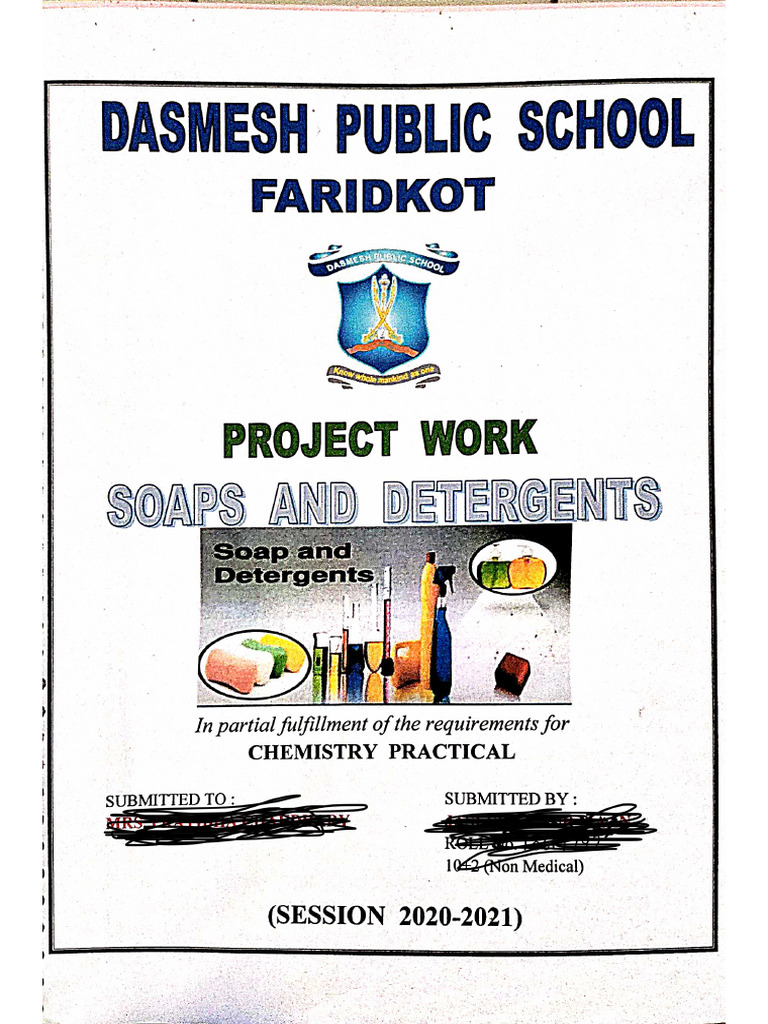 Sample Project Class 12 Chemistry | PDF