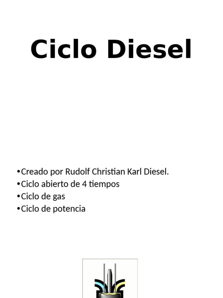 Ciclo Diesel | PDF