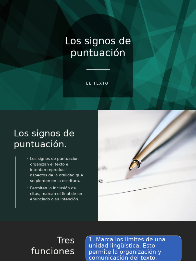 Los Signos de Puntuaci N | PDF | Coma | Puntuación