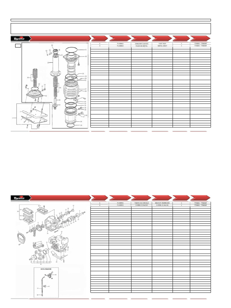 Ty TTR80X-TTR80XP PL Rev06 | PDF | Manufactured Goods | Rotating Machines