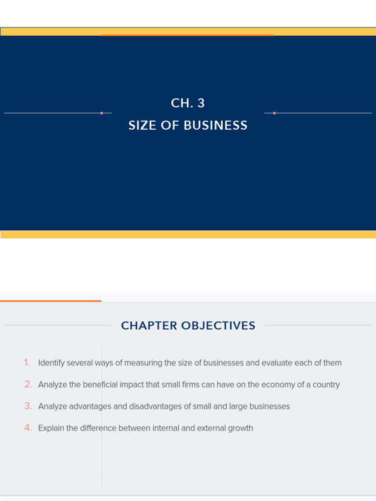 Measuring Business Size and Growth Factors | PDF | Employment | Mergers ...