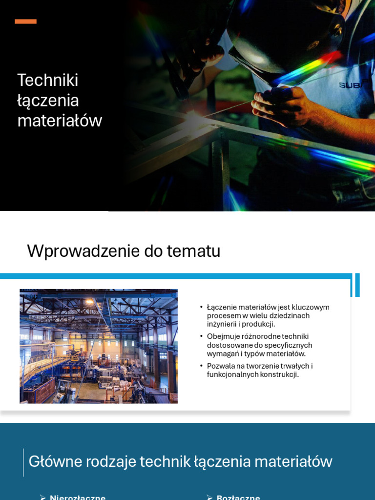 Techniki Łączenia Materiałów | PDF