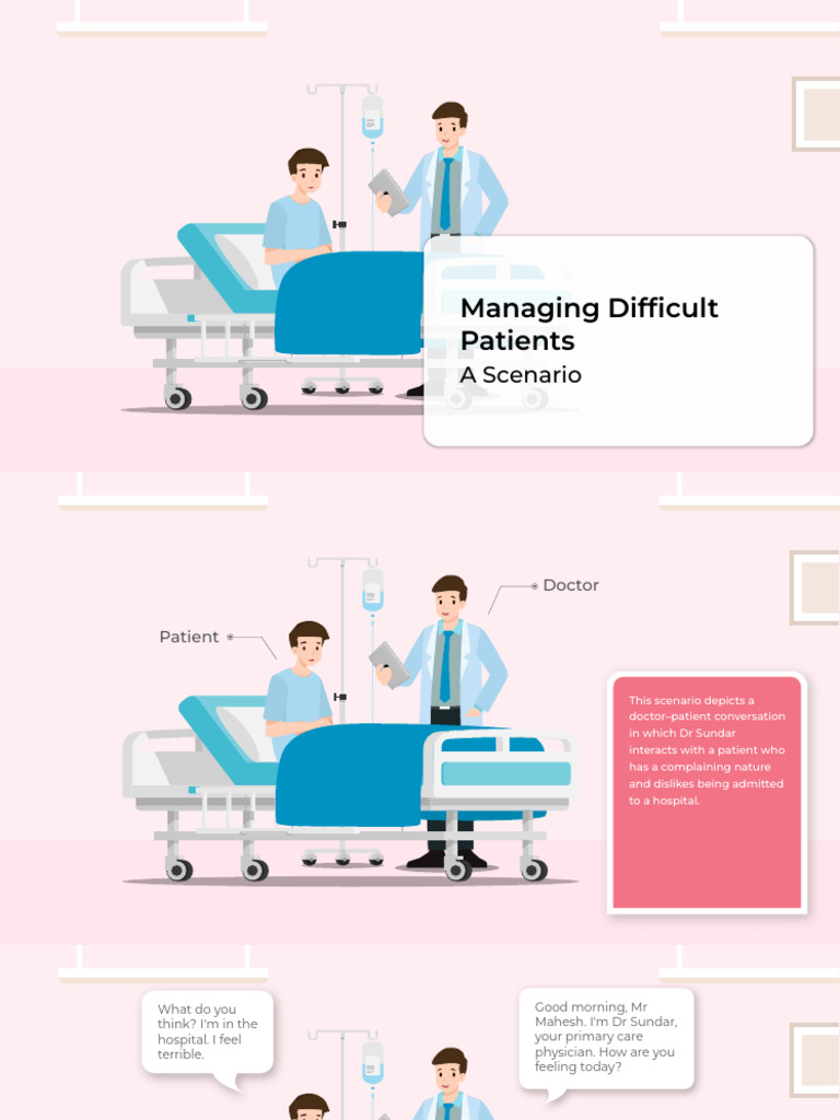 Managing Difficult Patients | PDF | Patient | Clinical Medicine