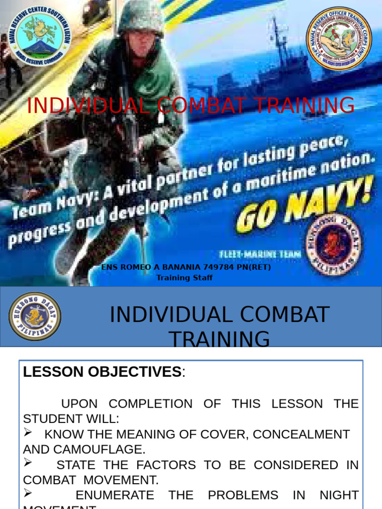 Basic Combat Movement Tactics | PDF | Camouflage