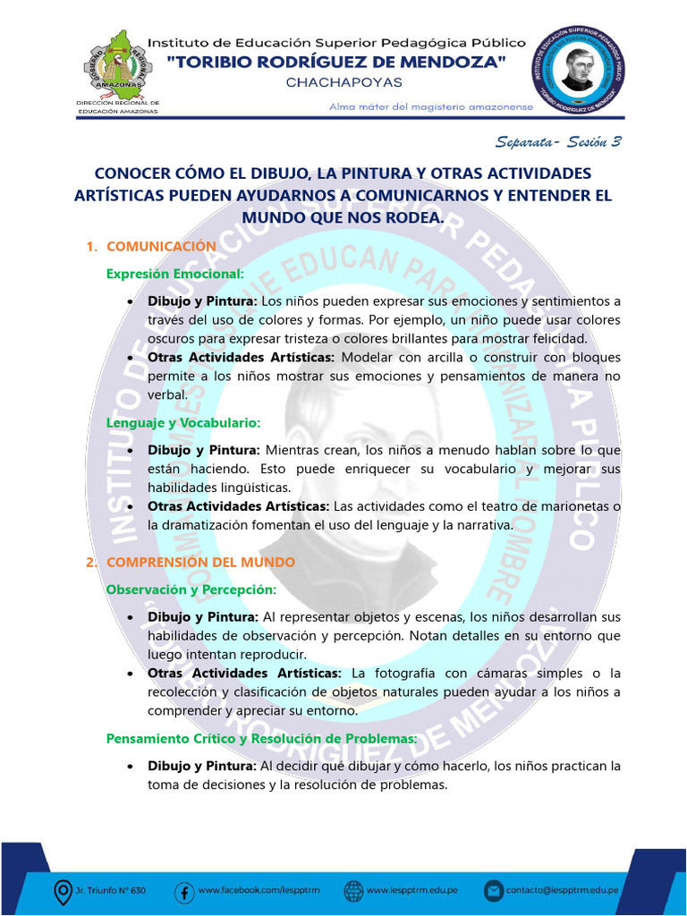 Separata - Sesión 3 | PDF | Waldorf Education | Pensamiento