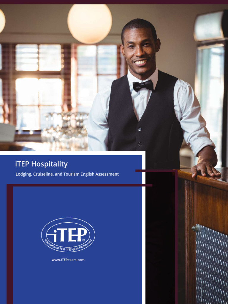 Brohure-Hospitality | PDF | Multiple Choice | Evaluation Methods