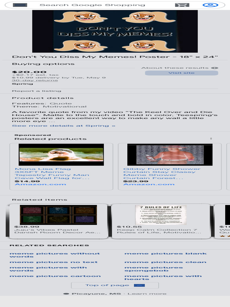 Don't You Diss My Memes! Poster - 18 X 24 Google Shopping | PDF