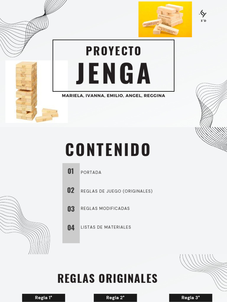 Proyecto Educaci-N F-Sica 3-d Jenga | PDF
