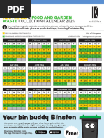 Bin Collection Calendar - North Lanarkshire Council | PDF | Pollution ...