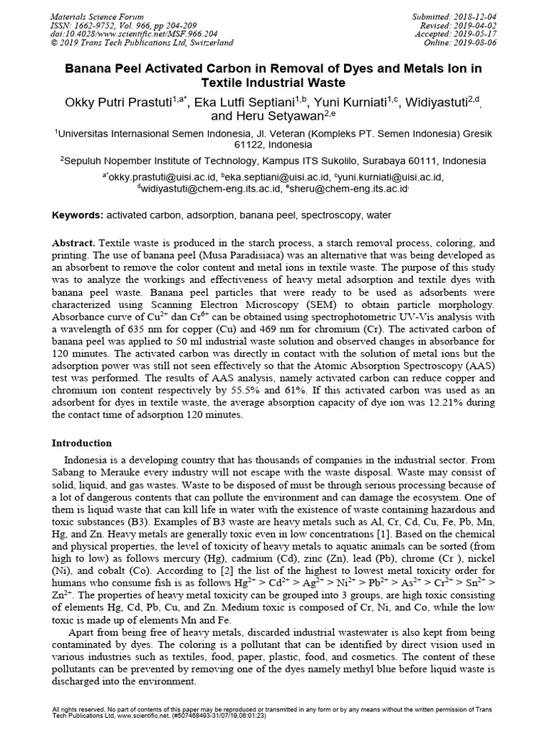 Okky Putri Prastuti, Eka Lutfi Septiani, Yuni Kurniati, Widiyastuti and Heru Setyawan | PDF ...