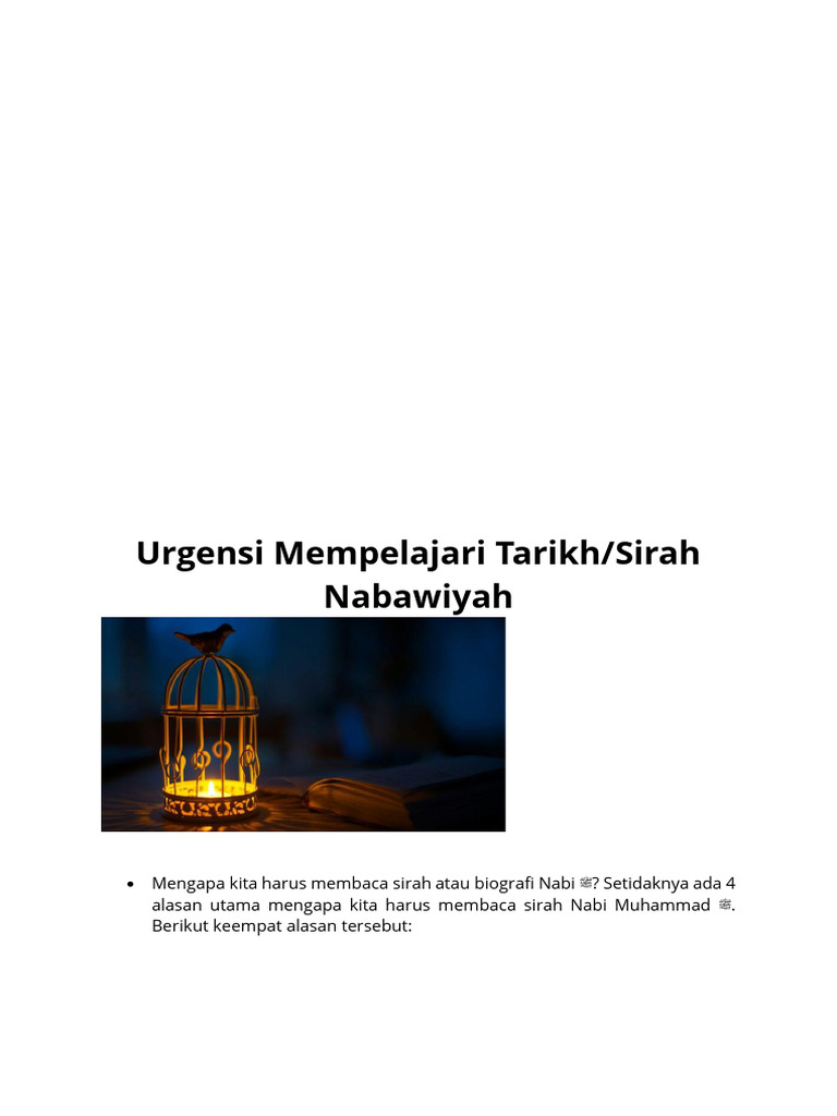 Tarikh | PDF