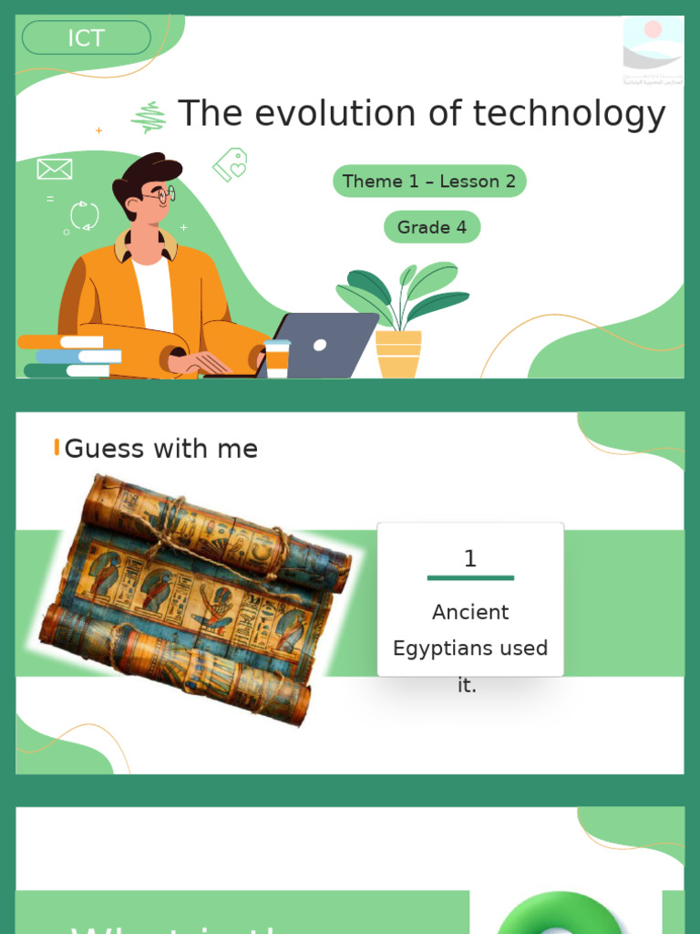 The Evolution of Technology | PDF | Pen | Information Age