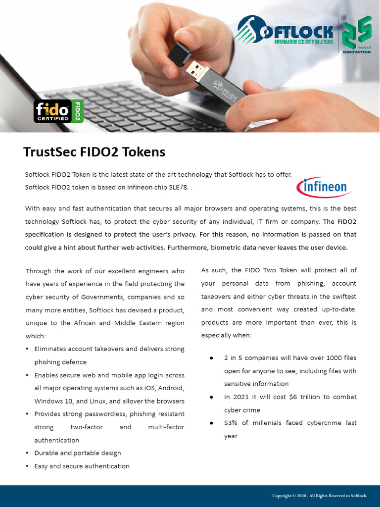 Trustsec Fido2 Tokens | PDF | Phishing | Computing