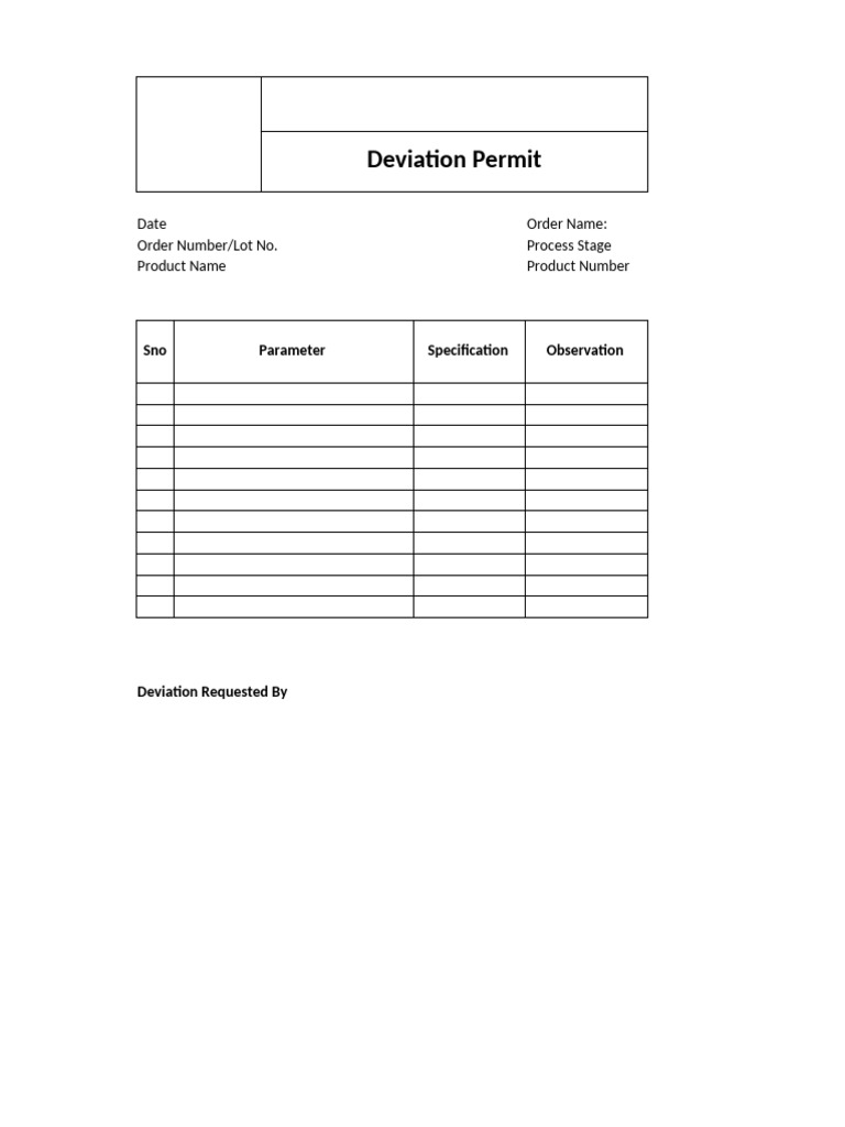 Deviation Permit | PDF | Home & Garden | Computers