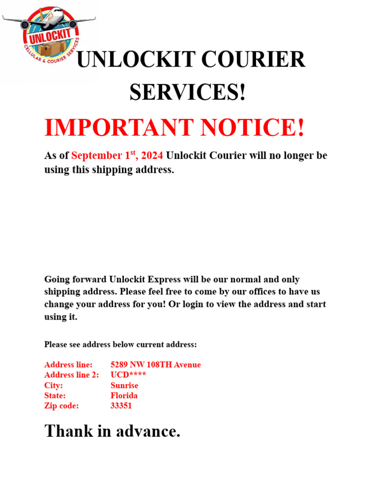 Updated Address | PDF