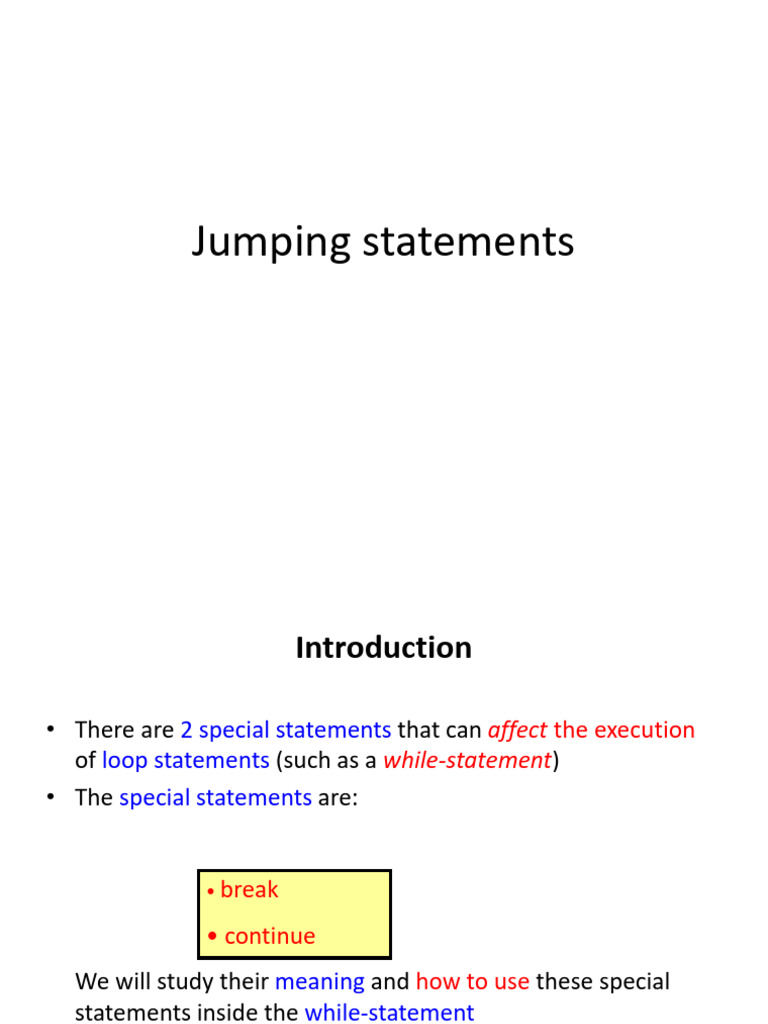 Lecture 17 | PDF | Control Flow | Computer Programming
