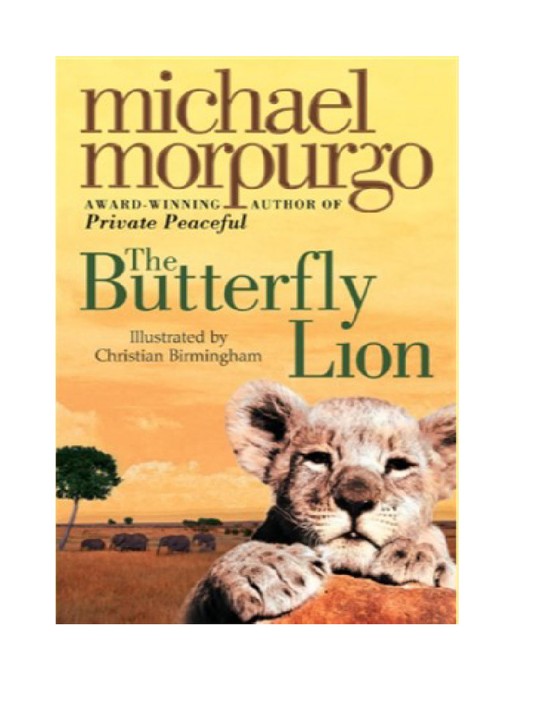 The Butterfly Lion Chapter 1 | PDF