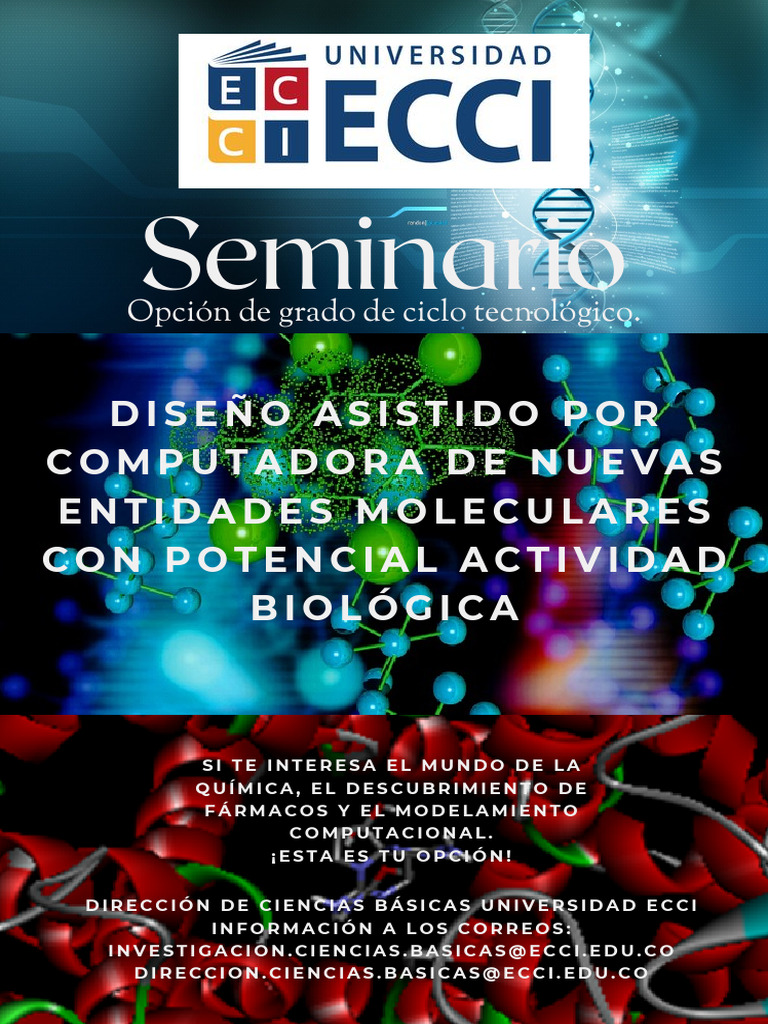 Diseño Asistido Por Computadora de Nuevas Entidades Moleculares Con Potencial Actividad ...