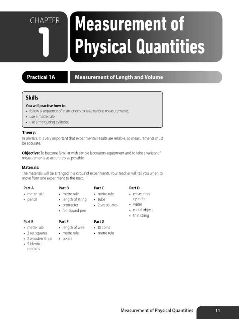 Measuring Length and Volume Techniques | PDF | Volume | Measurement