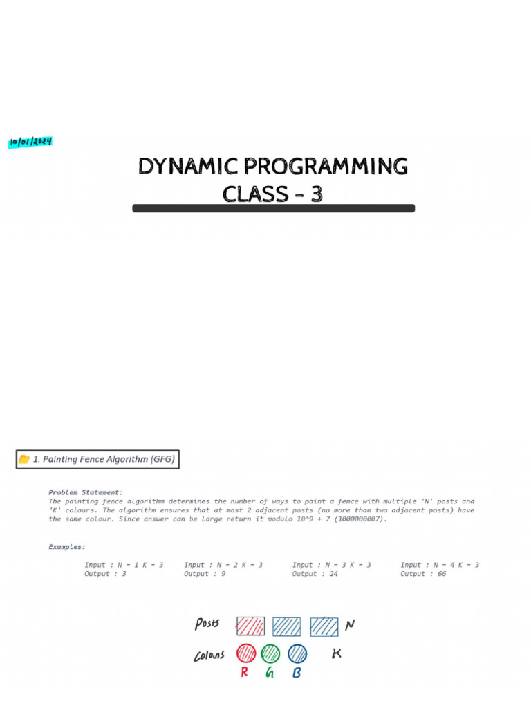 DP Class 03 Notes | PDF