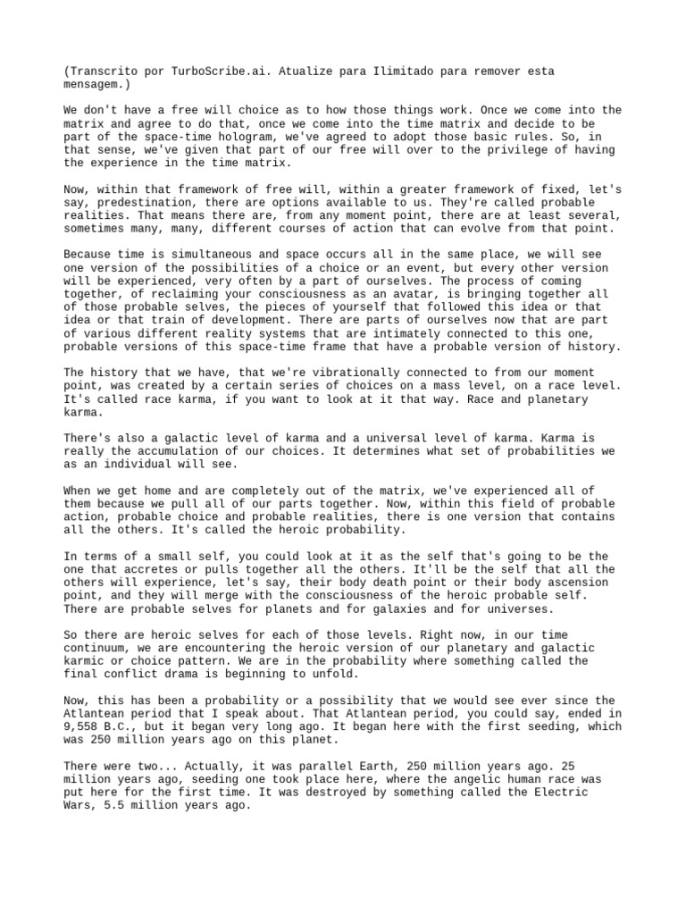 Halls of Amenti and Heroic Probability | PDF | Free Will | Karma