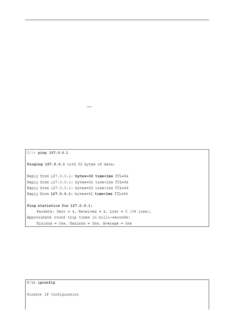 Exp 8 Network Troubleshooting-1 | PDF | Computer Networking | Data Transmission