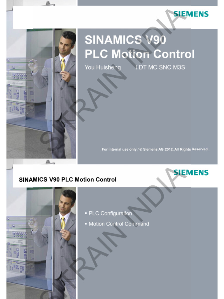 05 V90+Training PLC+S7+1200 YHS | PDF