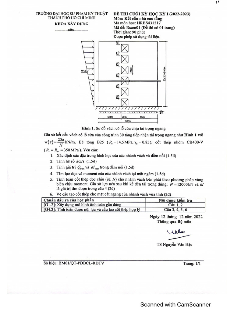 KC Nha Cao Tang de Thi Dap An2223 | PDF