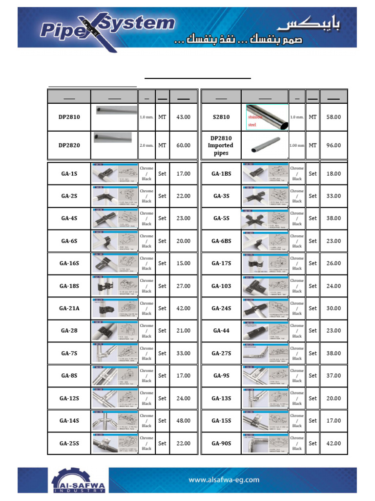 Pipex Price List 01-2021 | PDF | Metals | Building Engineering