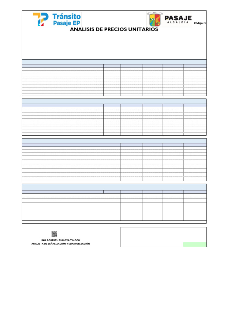 APUS | PDF | Materiales | Ingeniería de Edificación