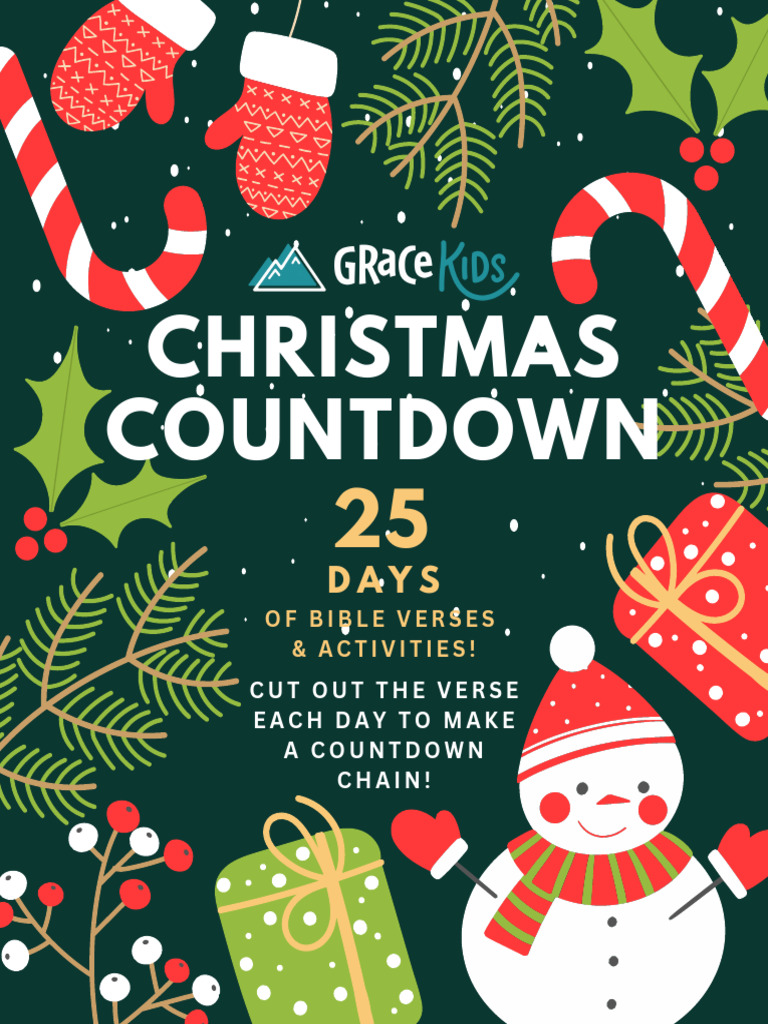 Christmas Countdown | PDF | Cooking, Food & Wine