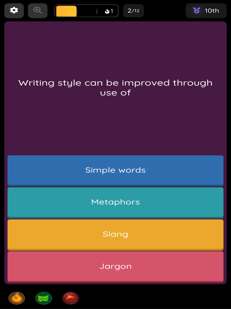 Playing A Game - Quizizz 4 | PDF