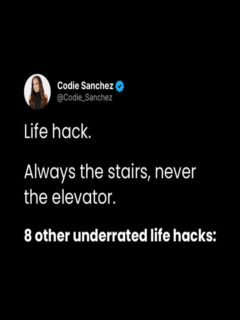 9 Underrated Life Hacks for Success | PDF | Self-Improvement