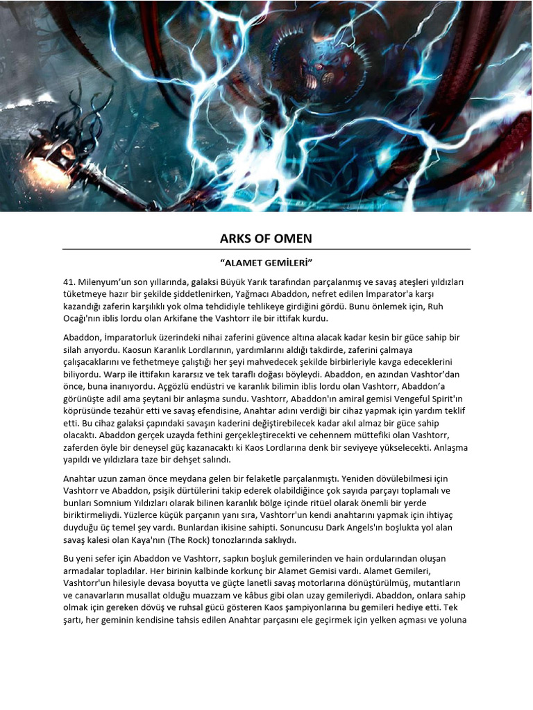 5 - Arks of Omen | PDF