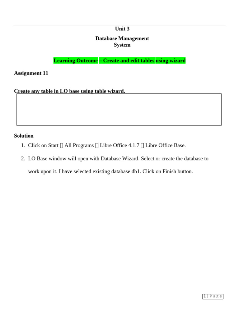 IT Practical File CLASS 10 Project 11-15 | PDF | Table (Database ...
