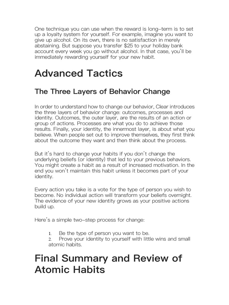 Atomic Habits - James Clear-9 | PDF