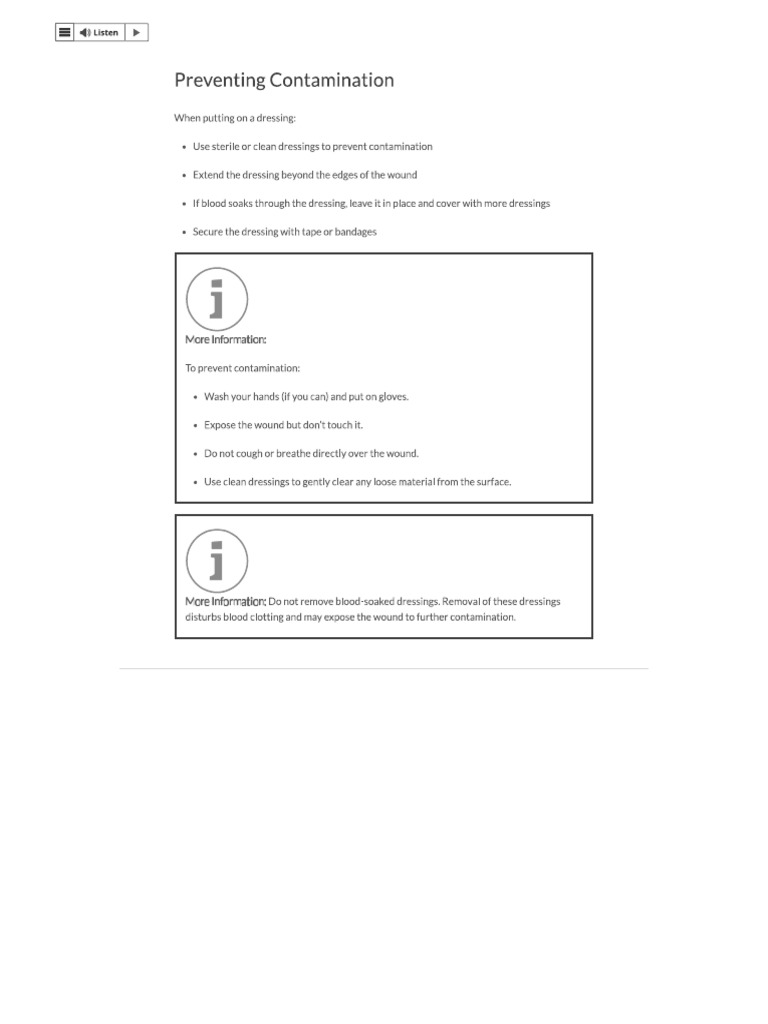 8.6 Preventing Contamination | PDF