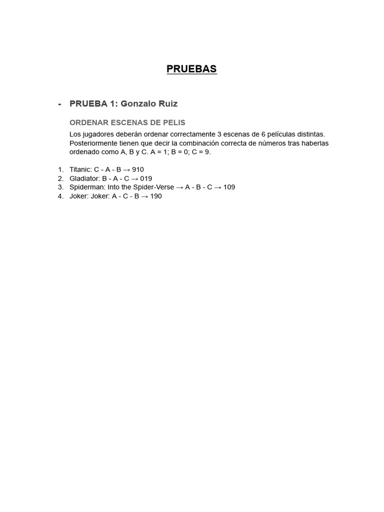Prueba 1 | PDF